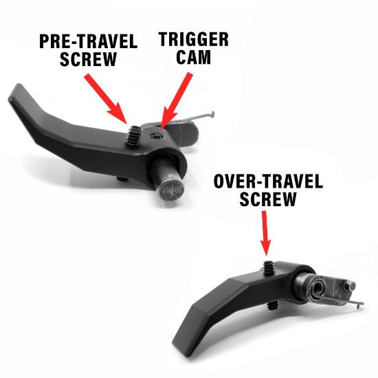 Aluminum SCCY CPX-2 Flat Trigger - Custom SCCY CPX-2 Accessories - Fits ...