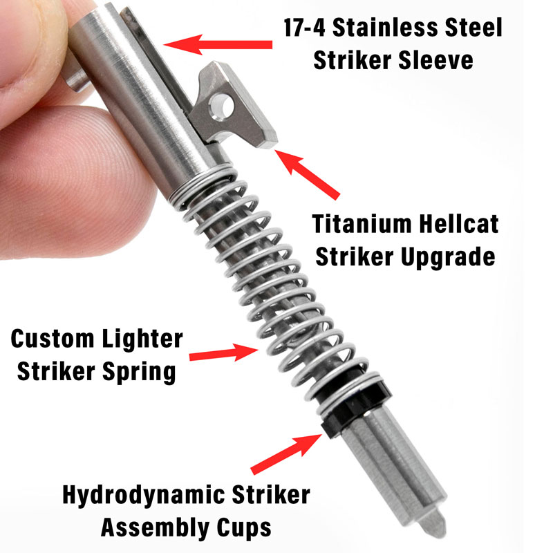 Springfield Hellcat Titanium Performance Striker Assembly